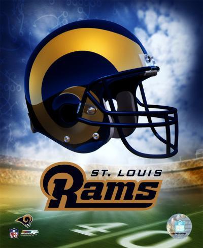 St. Louis Rams Helmet Logo ©Photofile Photo at AllPosters.com