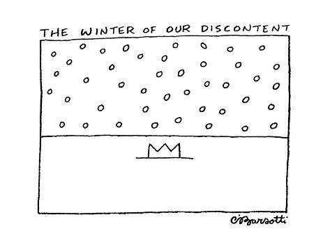 Winter. Discontent. Is now. | Elise Robinson