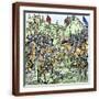 100 Years War: Archers and Knights at the Battle of Crecy, France in ...