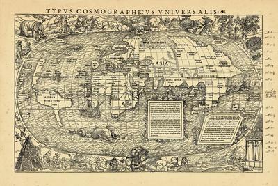 '1555, World' Giclee Print | AllPosters.com