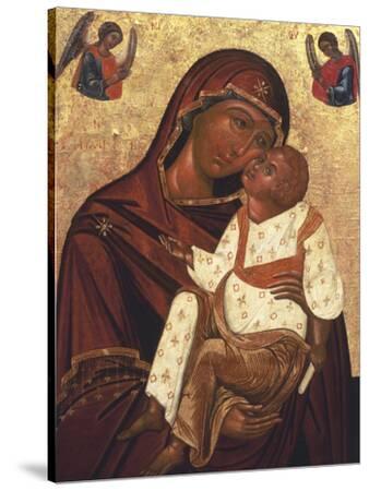 'Cretan Icon II' Stretched Canvas Print - 15th Century School ...