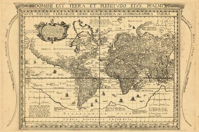 '1642, World' Giclee Print | AllPosters.com