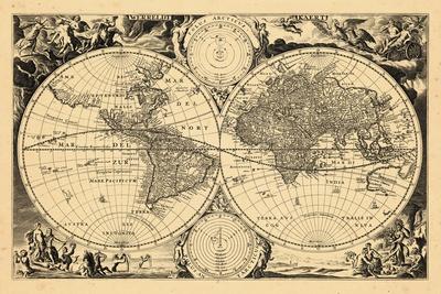 '1680, World' Giclee Print | AllPosters.com