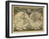 '17th Century World Map' Photographic Print - Library of Congress ...