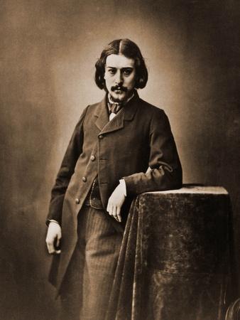 'Portrait of Alphonse Daudet, Poet, Novelist 1840-1897 (Photo)' Giclee ...