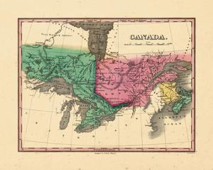 Maps of Canada Posters for sale at AllPosters.com