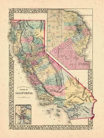 '1870, California' Giclee Print | AllPosters.com