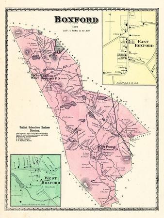 '1872, Boxford, East Boxford, West Boxford, Massachusetts, United ...