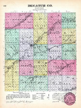 '1887, Decatur County, Kansas, United States' Giclee Print | AllPosters.com