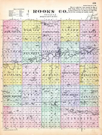 '1887, Rooks County, Kansas, United States' Giclee Print | AllPosters.com