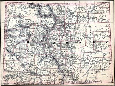 '1890, United States, Colorado, North America, Colorado' Giclee Print ...