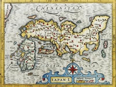'18Th Century Map of Japan' Giclee Print | AllPosters.com
