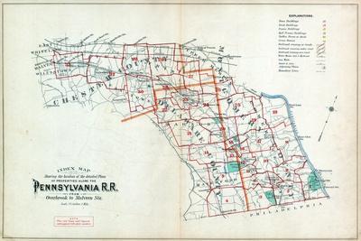 '1900, Pennsylvania Railroad, Pennsylvania, United States' Giclee Print ...