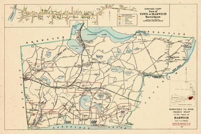 '1905, Harwich Town - Harwichport, Harwich Town Index Map ...