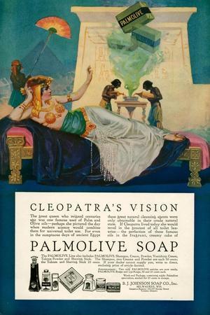 '1910s USA Palmolive Magazine Advert' Giclee Print | AllPosters.com
