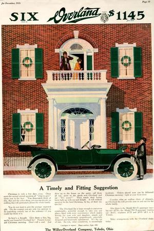 '1910s USA Willys-Overland Magazine Advert' Giclee Print | AllPosters.com