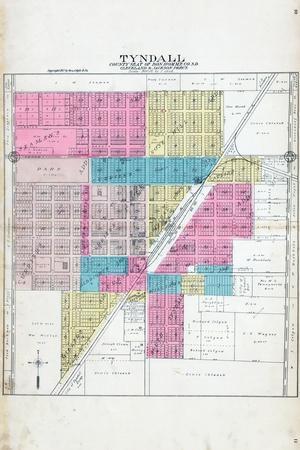 '1912, Tyndall, South Dakota, United States' Giclee Print | AllPosters.com