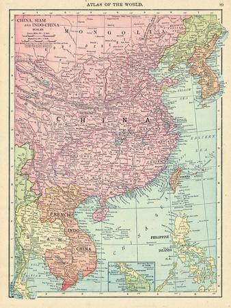 '1913, Cambodia, China, Laos, Mongolia, North Korea, Philippines, South ...