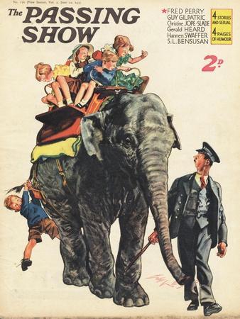 '1930s UK The Passing Show Magazine Cover' Giclee Print | AllPosters.com