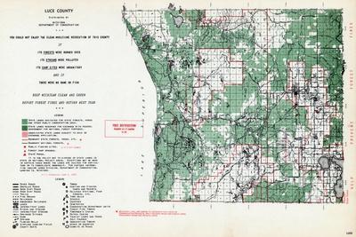 '1955, Luce County, Michigan, United States' Giclee Print | AllPosters.com