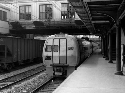 '1960s Metroliner Passenger Train Stopped at Station' Photographic ...