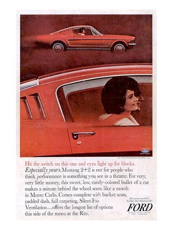 '1965 Mustang-Total Performance' Posters | AllPosters.com