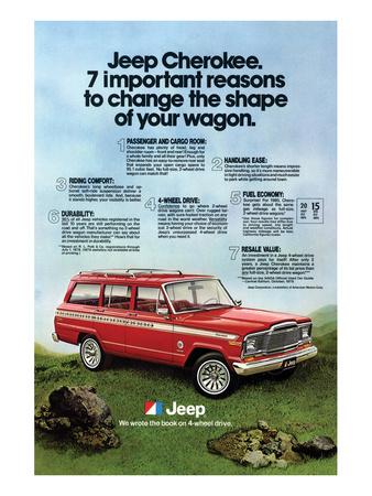 '1980 Jeep Cherokee - Reasons' Prints | AllPosters.com