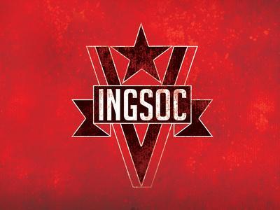 '1984 INGSOC Big Brother Political Flag Poster' Posters | AllPosters.com