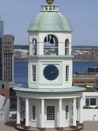 '19th Century Clock Tower, One of the City's Landmarks, Halifax, Nova ...