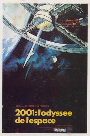 '2001: A Space Odyssey, French Movie Poster, 1968' Posters | AllPosters.com