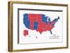 '2012 US Presidential Electoral College Map' Posters | AllPosters.com