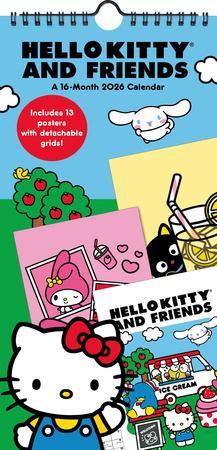 '2026 Hello Kitty and Friends Mini Poster Calendar' Prints | AllPosters.com