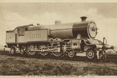 4-6-4 Baltic Tank Locomotive No 11114 Photographic Print | AllPosters.com