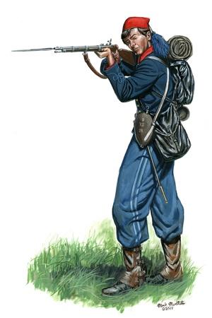 '73Rd New York Infantry - 2Nd Fire Zouaves, 2017 (Watercolour and ...