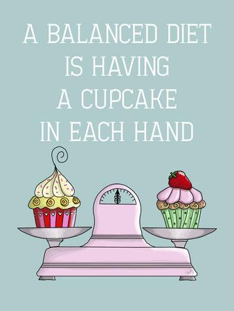 'A Balanced Diet' Posters - Fab Funky | AllPosters.com