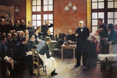 'A Clinical Lesson with Doctor Charcot at the Salpetriere, 1887' Giclee ...
