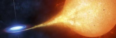 'A Compact Object, or a Black Hole, Is Seen Ripping Off Gas from Its ...