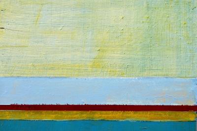 'A Detail from an Abstract Painting; Horizontal Bands of Colour' Poster ...