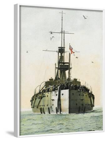 'A Fine Forward View of the HMS Dreadnought - Pride of the British ...