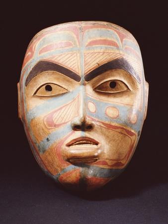 'A Haida Portrait Mask' Giclee Print | AllPosters.com