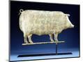 'A Molded and Copper Gilded Copper Pig Weathervane, American, 19th ...