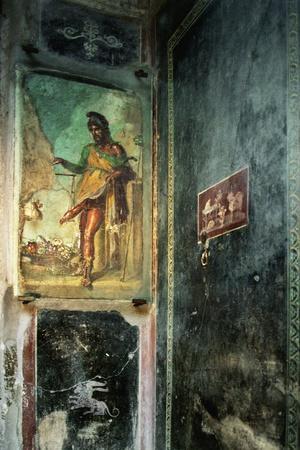 'A Mural Showing the God Priapus' Giclee Print | AllPosters.com