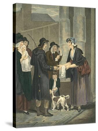 'A New Love Song, Only Ha'penny a Piece' Stretched Canvas Print ...