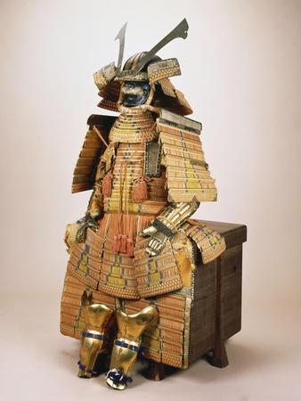 A Nimai Omodaka Odoshi Do Tosei-Gusoku Suit of Armour Giclee Print ...
