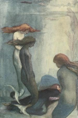 'A Sea Dirge by William Shakespeare' Giclee Print - Robert Anning Bell ...