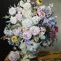 'A Still Life of Flowers on a Marble Ledge' Photographic Print - Cyane ...