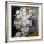 'A Still Life of Flowers on a Marble Ledge' Photographic Print - Cyane ...