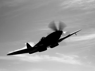 'A Supermarine Spitfire MK-18 in Flight' Photographic Print - Stocktrek ...