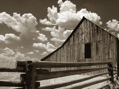 'Fence and Barn' Photographic Print - Aaron Horowitz | AllPosters.com