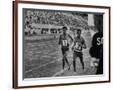 'Abebe Bikila and Mamo Wolde in Exhibition Race at Berlin Olympic ...